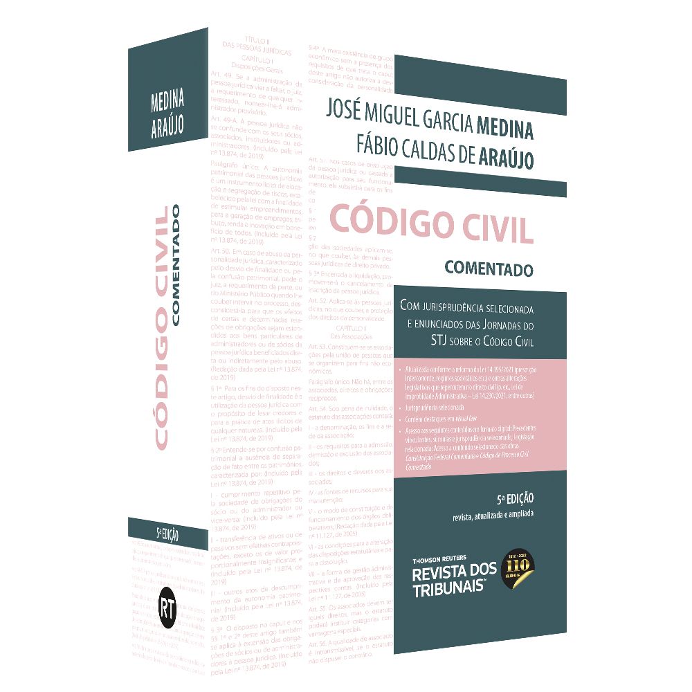 Código Civil Comentado - Com jurisprudência selecionada e enunciados ...