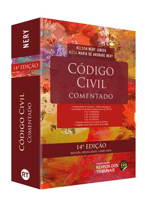 Código Civil Comentado - 14ª Edição - Livraria RT